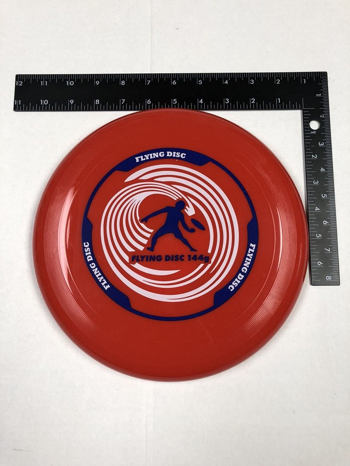 Flying Disc 144g RED 10" X 1.25"H - frisbee - Greenbrier - New | eBay