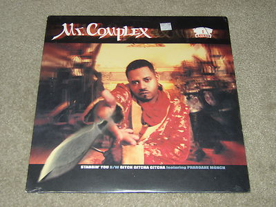 Mr. Complex "Stabbin, You /Gitch Gitcha" Monch 12" RAP maxi single LP ...