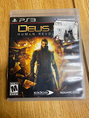 DEUS EX HUMAN REVOLUTION PS3 GAME SCI-FI SHOOTER ACTION ADVENTURE | eBay