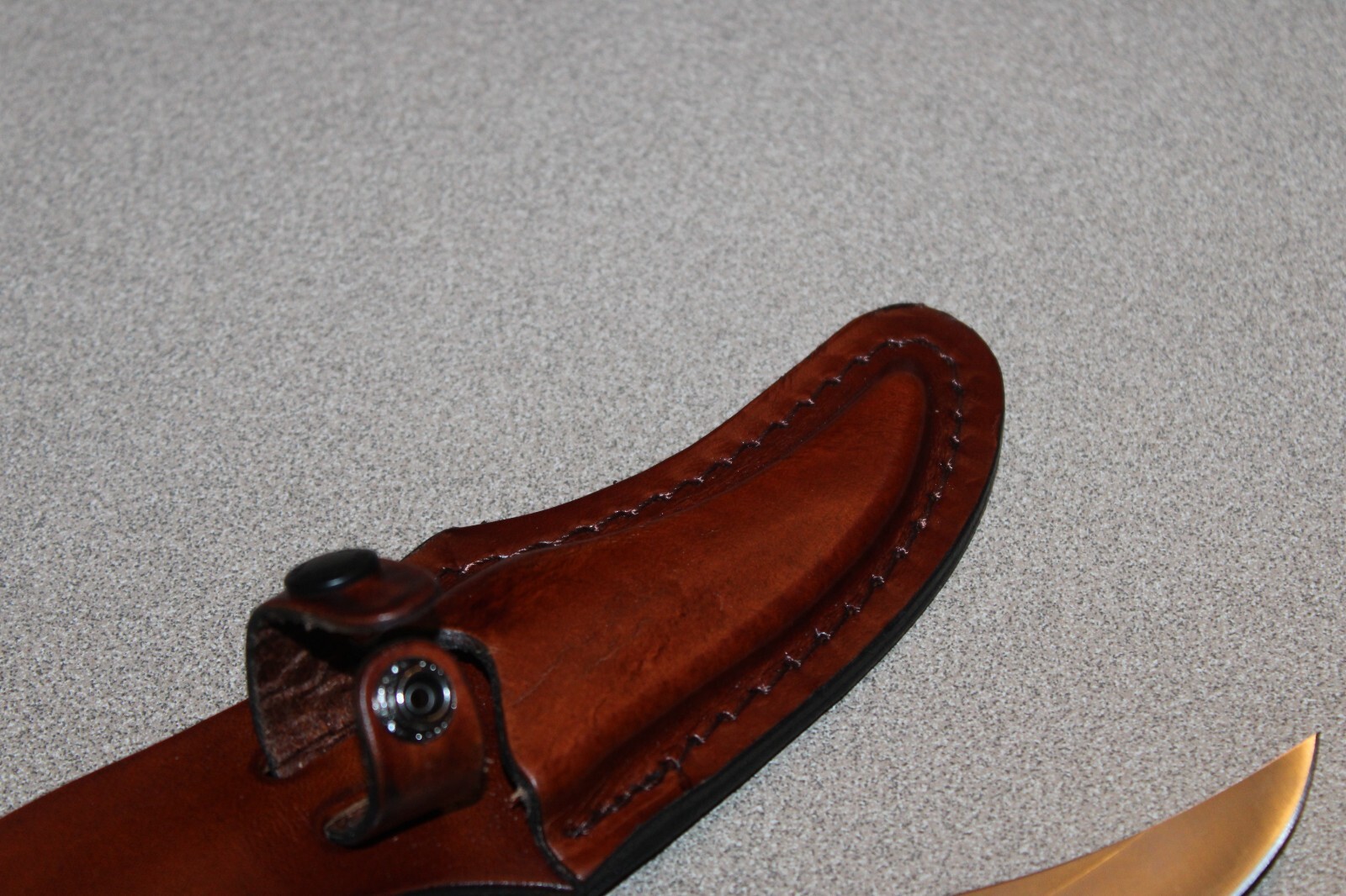 Schrade 152OT Old Timer 7-1/8" fixed blade Sharp Finger Full Tang knife ...