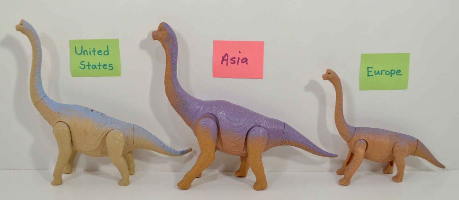 2000 Baylene 7" Brachiosaurus McDonald's Movie Action Figure #6 Disney ...