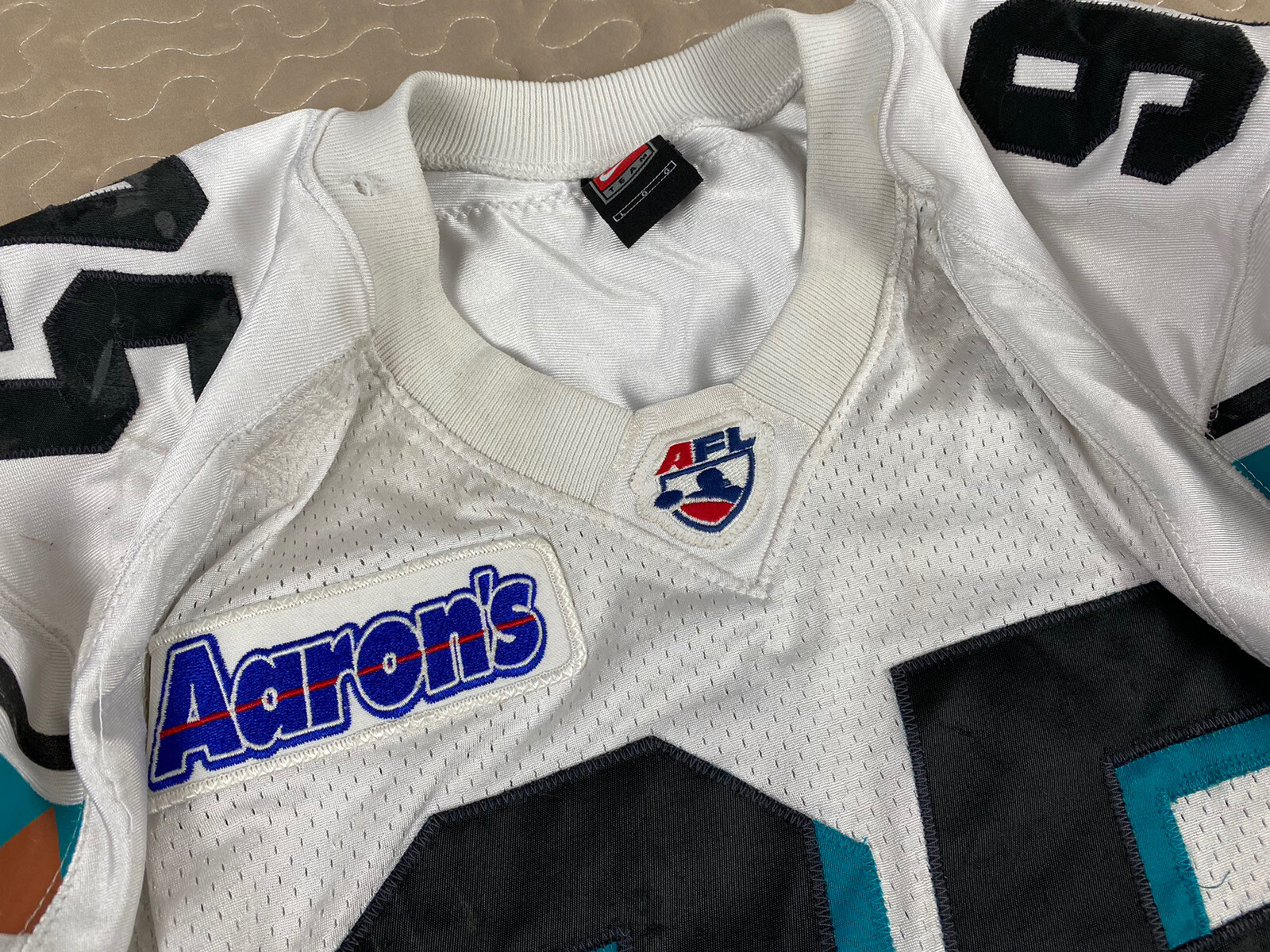 Arizona Rattlers Nike Kelvin Ingram Game Worn Used Jersey Pro Cut Sz L ...