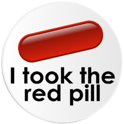 I Took The Red Pill - 3 Pack Circle Stickers 3 Inch | eBay