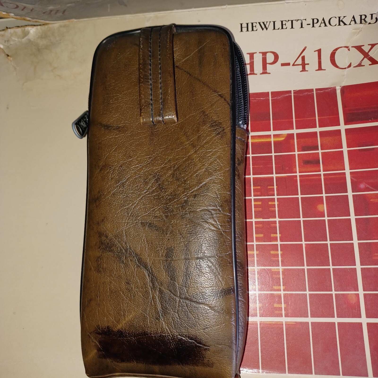 Vintage HP-41CX Scientific Calculator + Math/Stat Pac WORKING TESTED ...