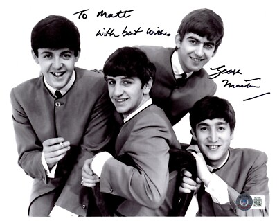 George Martin Signed Photo - The 5th Beatle | eBay