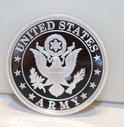 US Army 1 oz. .999 Silver Round Proof | eBay