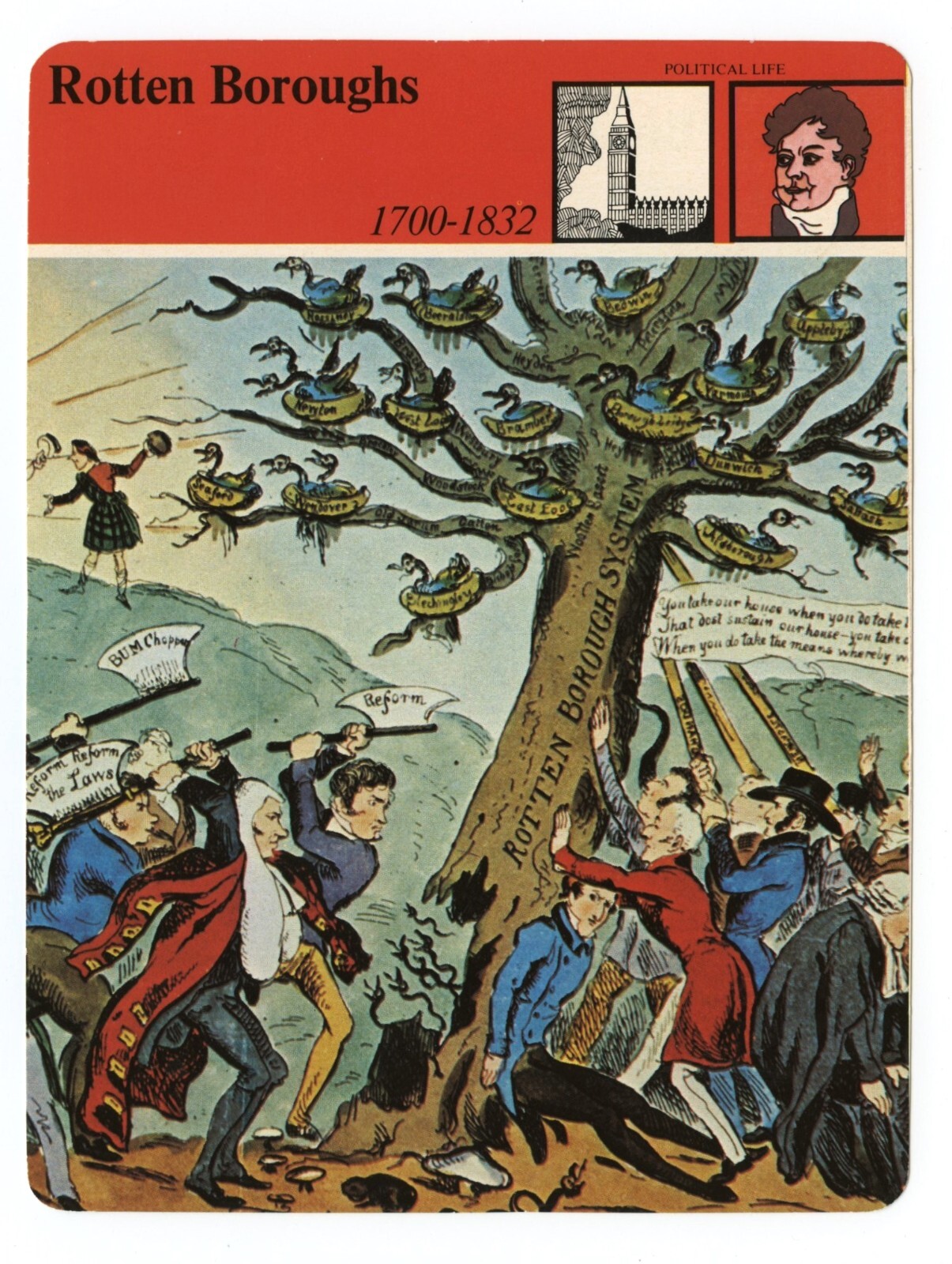 Rotten Boroughs - Political Life Edito Service British Heritage Card | eBay