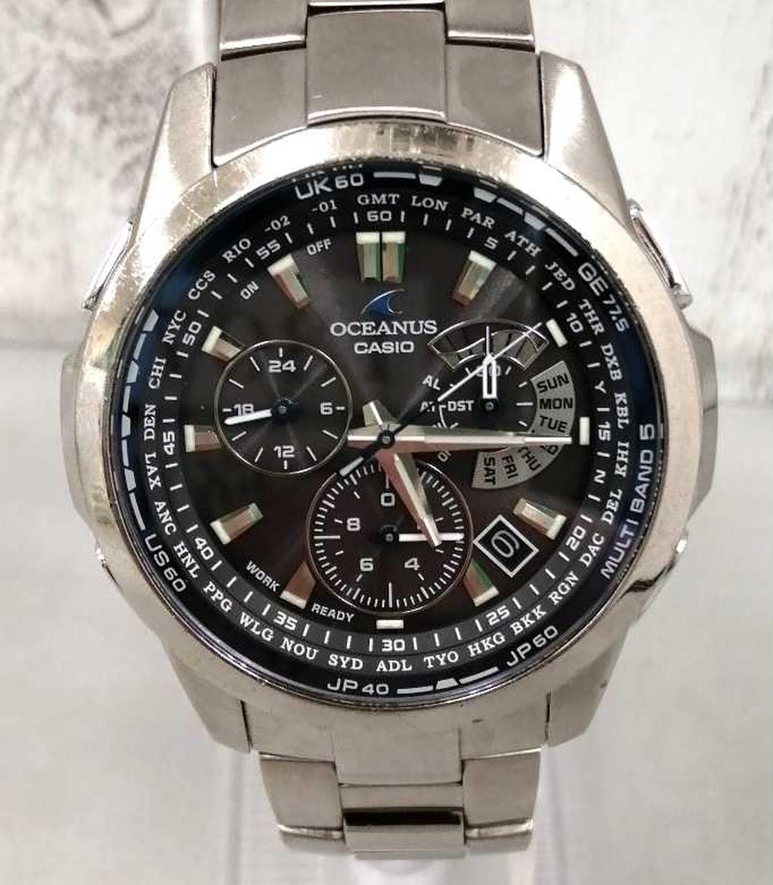 CASIO OCEANUS Solar Radio Wave Quartz Model OCW M700 … - Gem