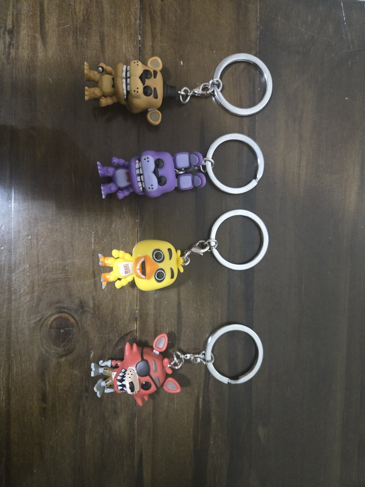 Funko FNAF Keychain Freddy, Bonnie, Chica, Foxy Bundle | eBay