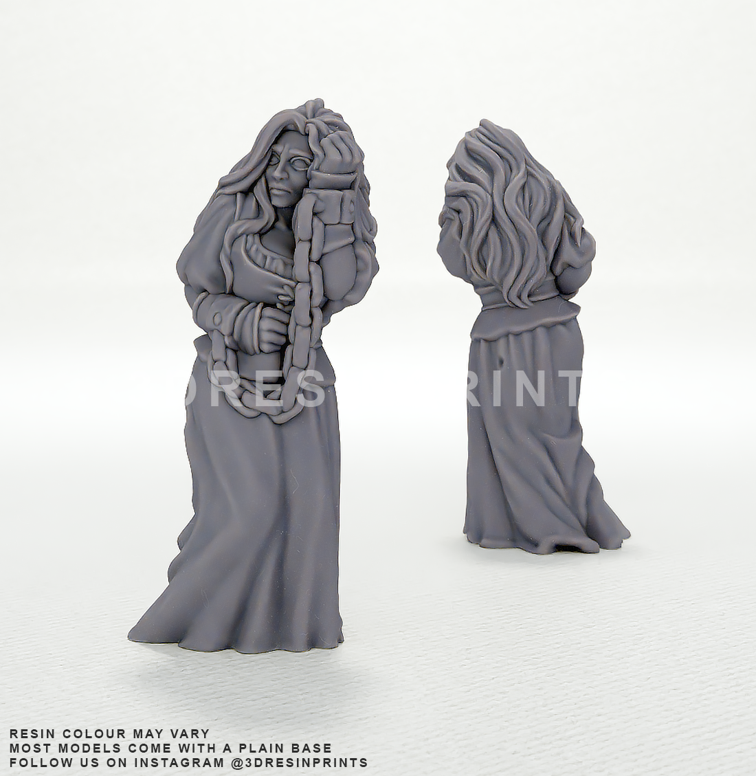 C69 FEMALE PRISONER Fantasy: Townsfolk, Villager, NPC, D&D, Frostgrave ...