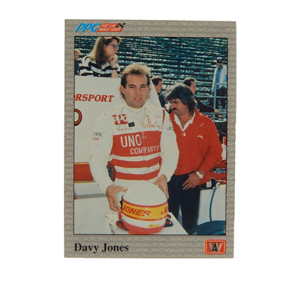 Indy Car World Series Davy Jones A & S Racing Collectables Trading Card ...