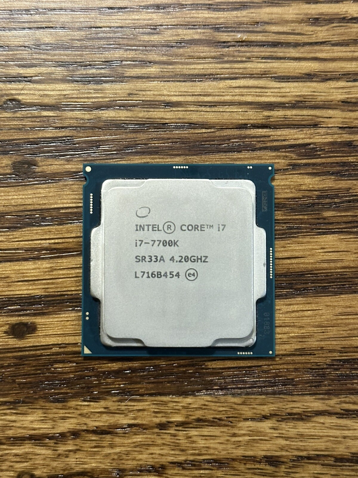 Intel Core i7-7700K 4.20GHz LGA 1151/Socket H4 8MB Quad-Core CPU ...