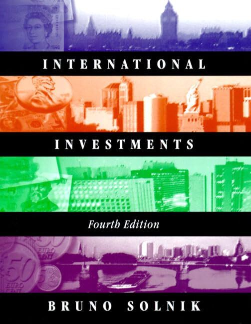 International Investments de Bruno Solnik | eBay