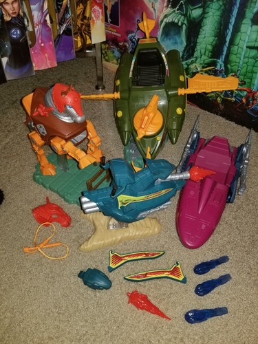 Mattel Masters of the Universe Origins Vehicles Lot of 4 for 5.5" MOTU ...