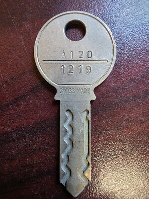 Stanley Vidmar Cabinet Key A120 A-120 Series 1219 | eBay