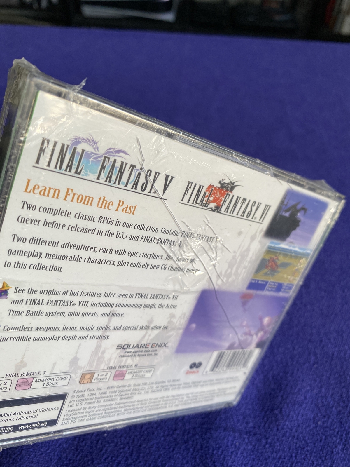 Final Fantasy Anthology (Sony PlayStation 1, 1999) for sale online | eBay