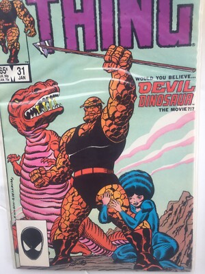 The Thing Comic Book 31 Jan 1986 Marvel Comics | eBay