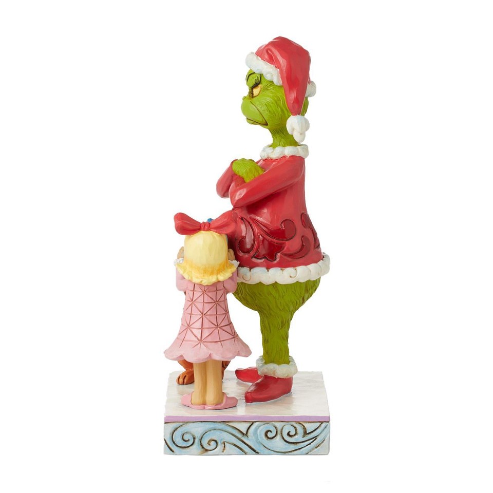 Jim Shore The Grinch Max & Cindy Giving Gift to Grinch Figurine 6012698 ...