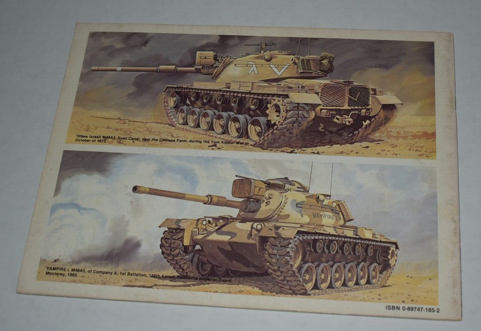 SQUADRON/SIGNAL ARMOR # 22 M48 PATTON IN ACTION SOFTCOVER | eBay