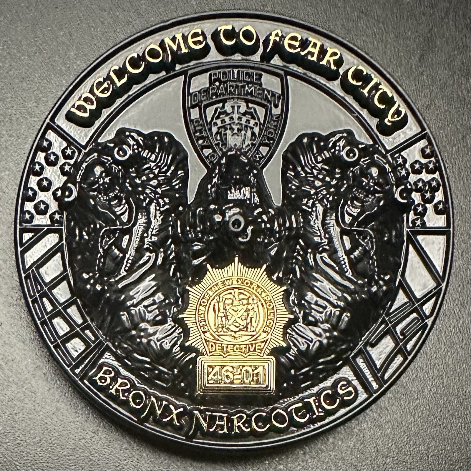 💥BLACKOUT Version NYPD Bronx Narcotics Here Comes The Boom New York ...