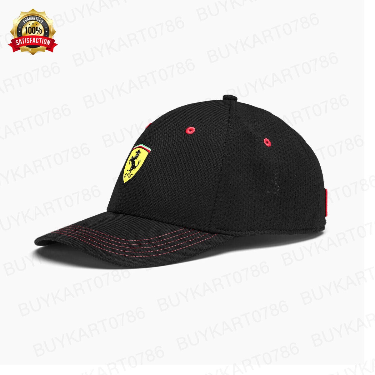 PUMA ORIGINAL CAP SCUDERIA FERRARI FANWEAR BASEBALL CAP UNISEX BLACK ...