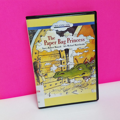 The Paper Bag Princess 2014 Munsch Robert read a long DVD Ex-library ...