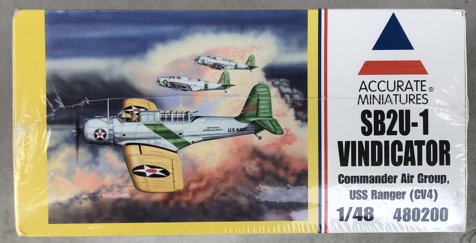 Accurate Miniatures 1/48 SB2U-1 Vindicator Commander Air Group USS ...