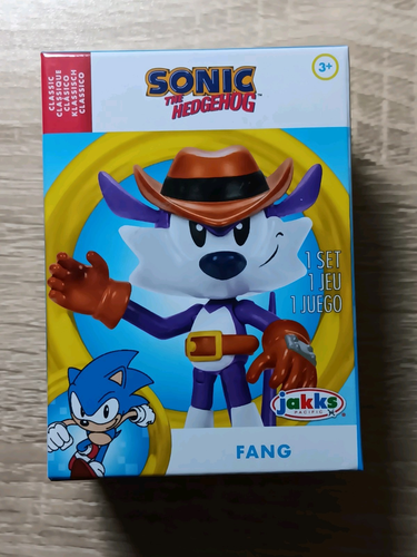 *FREE SHIP* 2.5" CLASSIC FANG - Sonic the Hedgehog Figure Jakks Pacific ...