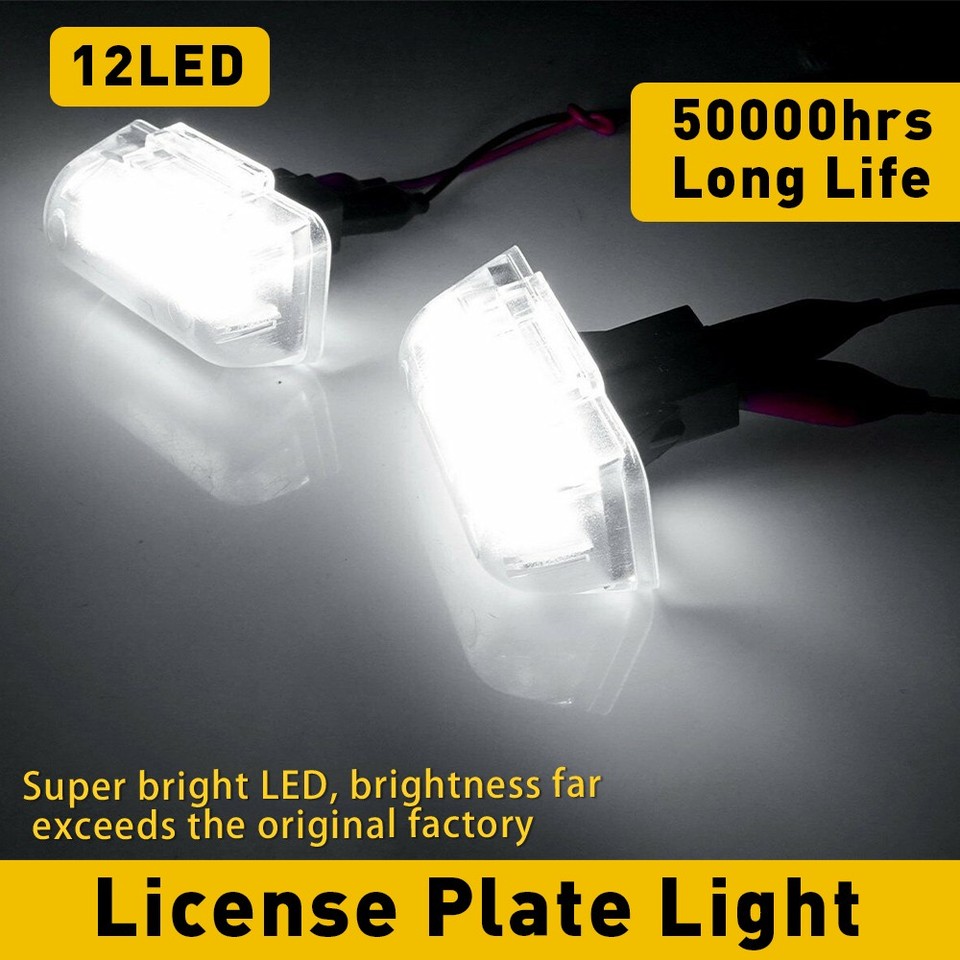 LED License Plate Light For Ford Transit Rear Number Plate Lamp MK6 MK7 ...