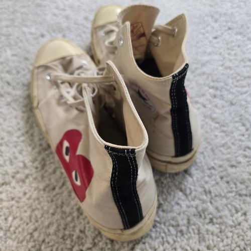 Comme Des Garcons X converse Artist Designer shoes Mens 11 Collab Rare ...