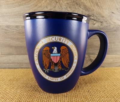 National Security Agency NSA w/ Seal Coffee Mug Blue Matte | eBay