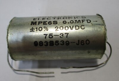 Vintage Southern Electronics Precision PIO Oil Filled Tone Capacitor ...