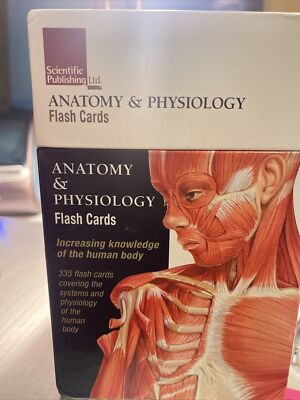 Anatomy and Physiology Flash Cards by Scientific Scientific Publishing ...