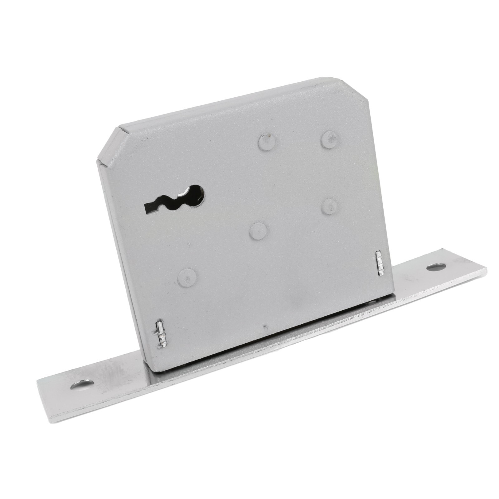 UNIVERSAL SILVER 3 LEVER DEADLOCK 2.5" Mortice Door Bolt Rim Internal ...