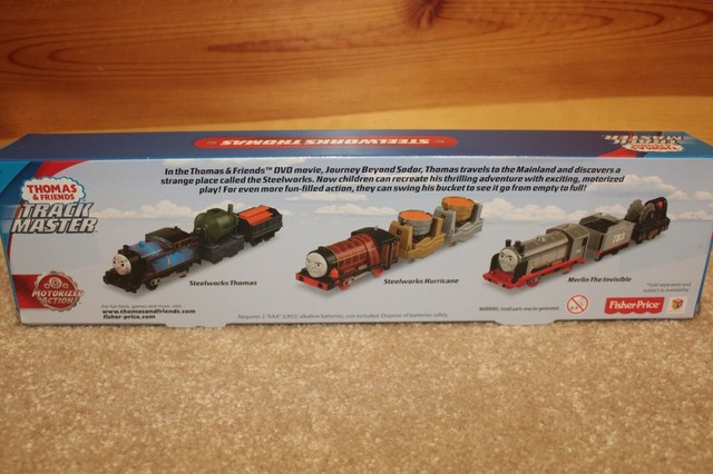 Thomas & Friends Trackmaster Motorized Railway Steelworks Hurricane for ...