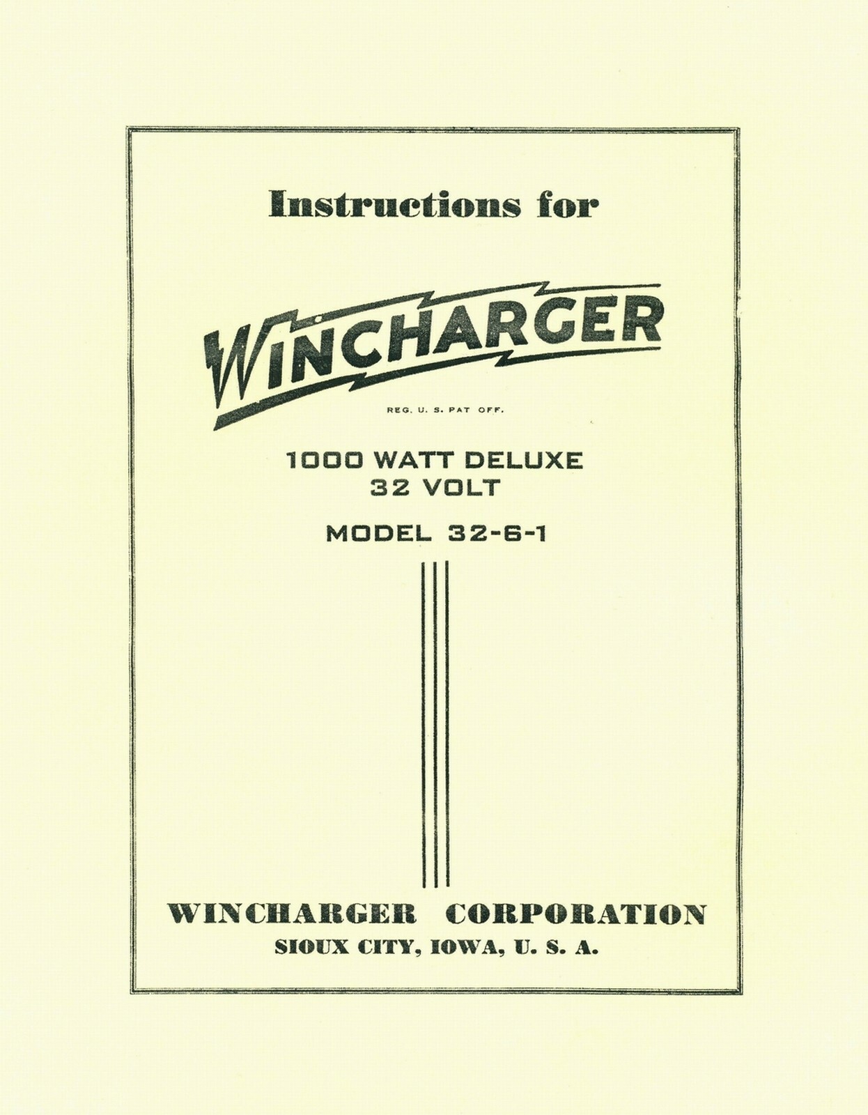 Wincharger Instructions (please read description) | eBay