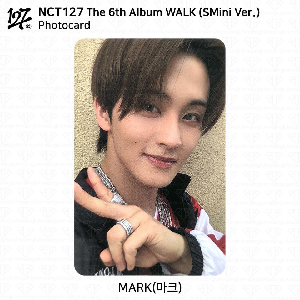NCT127 The 6th Album WALK Official Photocard Poster SMini KPOP Doyoung ...