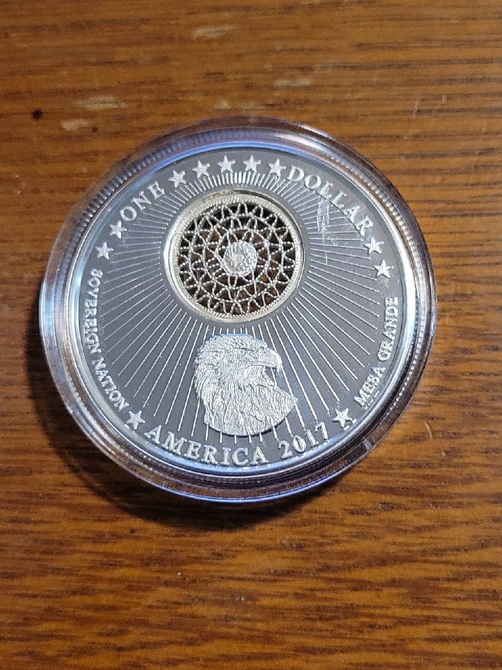 2017 Apache Dream Catcher 1 oz .999 Silver Native American Mint Coin ...