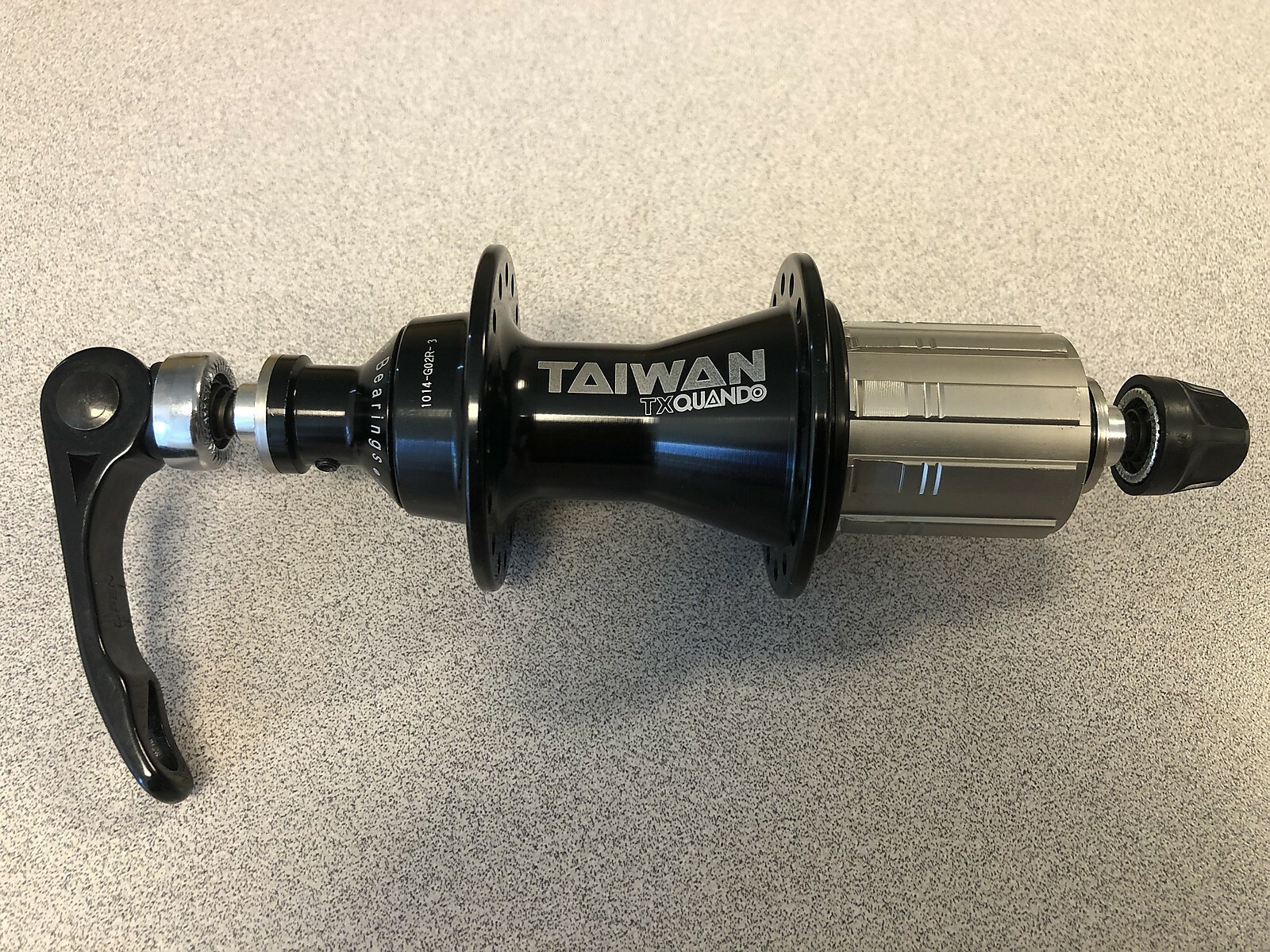 New QUANDO KT-G02R Road Rear Hub With Quick Release 14G 32H Anodized ...