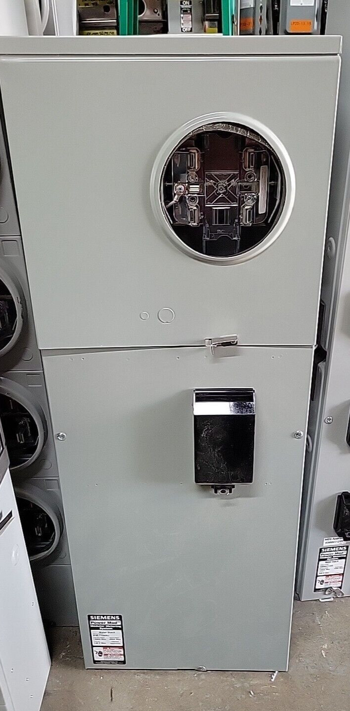 Siemens WML11400RJ 400 Amp Lever Bypass Meter Stack - Supply Chain ...