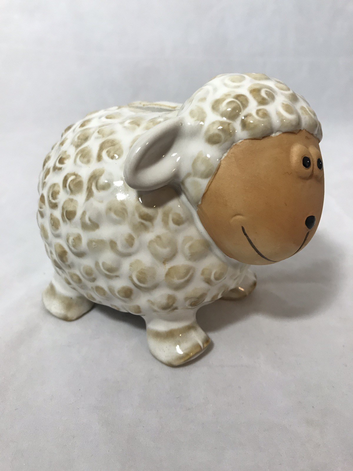Sheep Bank Ceramic Pottery Childs Nursery Room Collectible | eBay