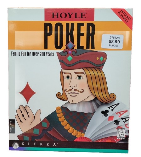 New Nib Game Pc Computer Software. Sierra Hoyle Poker pc Cards Family ...