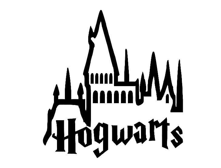 Hogwarts Castle Outline
