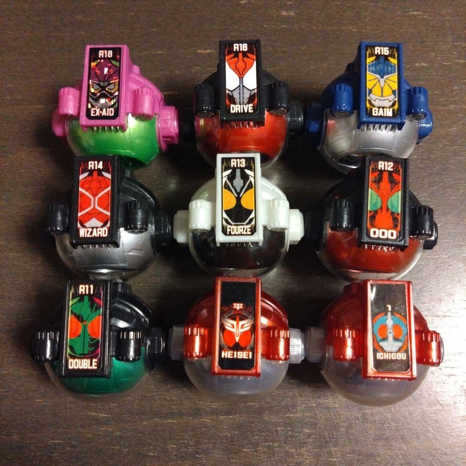 Kamen Rider Ghost Icon Legend Set of 9 Collectible | eBay