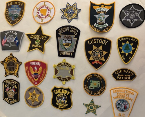 20 Sheriff’s Patches | eBay