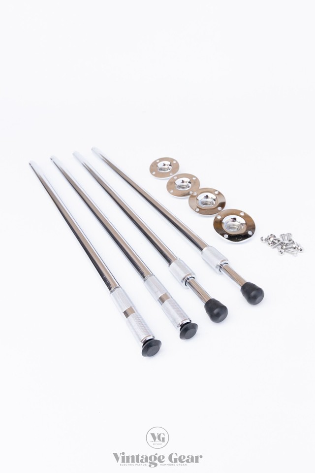 Fender Rhodes Legs Cross bars Knob Aluminum Sustain Pedal with Rod ...