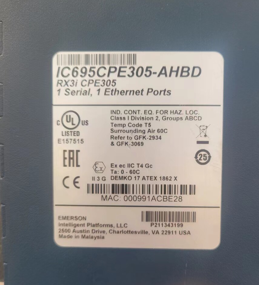 1pc for 100% test IC695CPE305-AHBD (by DHL or Fedex 90days Warranty) | eBay