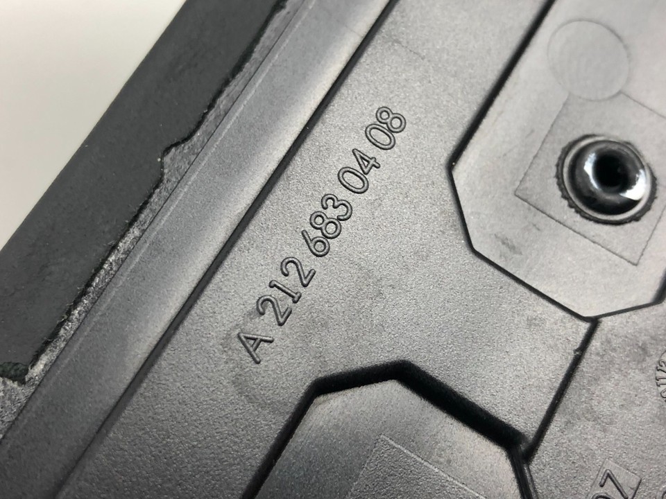 Mercedes Benz W212 E 63 AMG Center Console Swich Panel Trim RHD ...