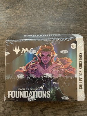 Foundations Collector Booster Box MTG Magic the Gathering- FACTORY ...