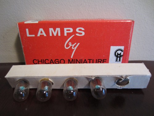 Box Of 7 Chicago Miniature No. 45 CM45 Miniature Lamps Light Bulbs | eBay